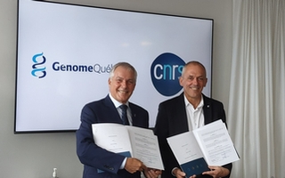 Signature d'une entente de partenariat entre Génome Québec et le CNRS | GénomeQuébec inc.